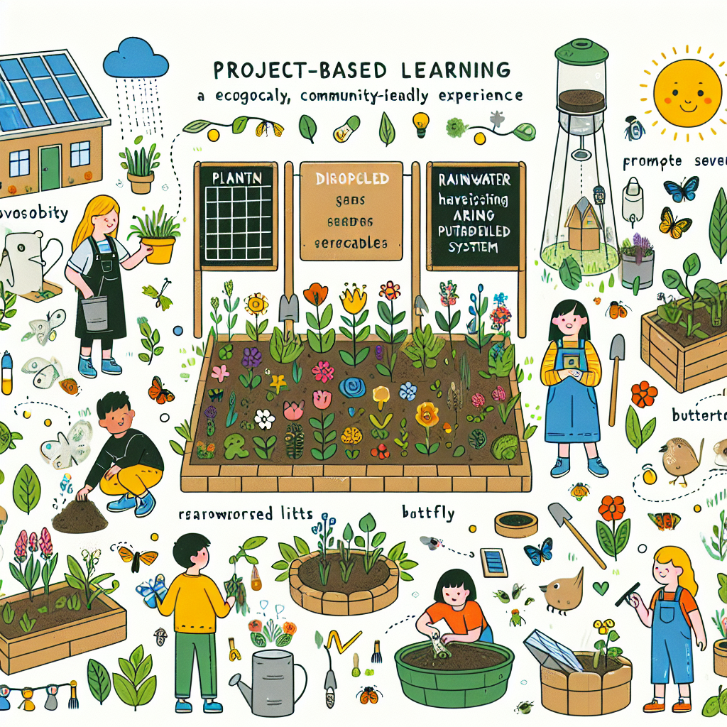 Designing a Community and Eco-Friendly School Garden | Free PBL Lesson ...