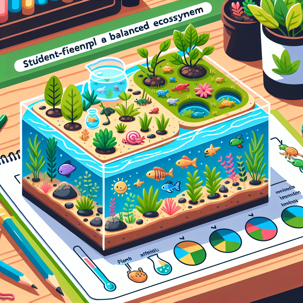 Design a Balanced Miniature Ecosystem | Free PBL Lesson Plan | MasteryMate