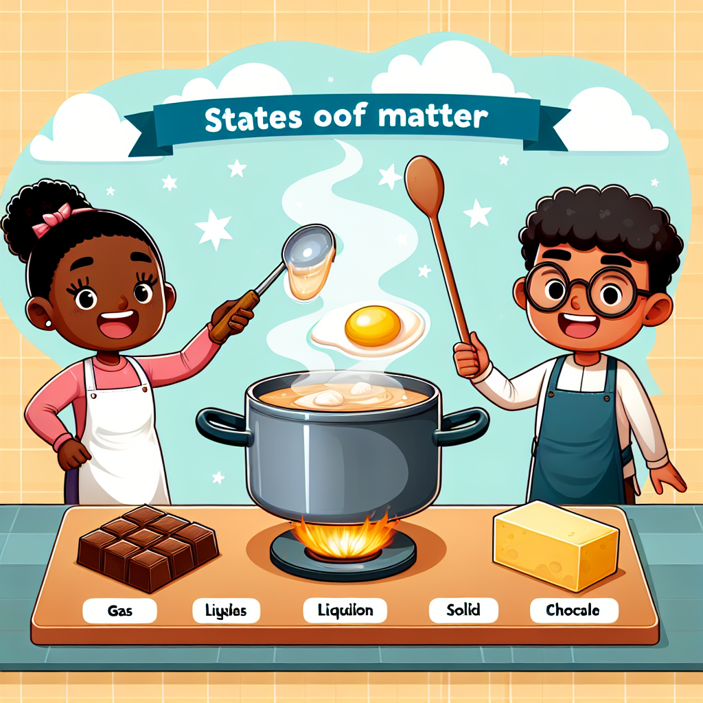 Cooking Show: Exploring States of Matter | Free PBL Lesson Plan ...