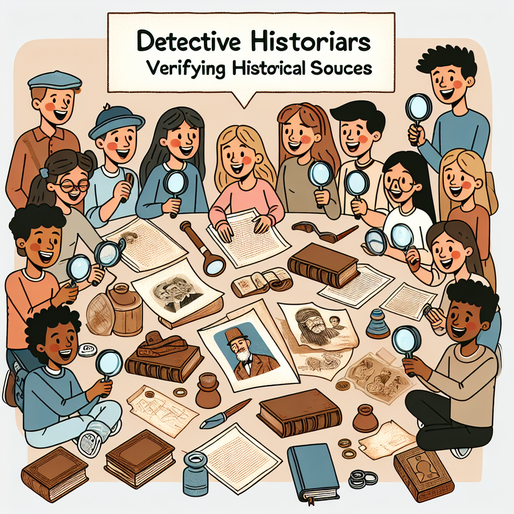 Detective Historians: Verifying Historical Sources | Free PBL Lesson ...