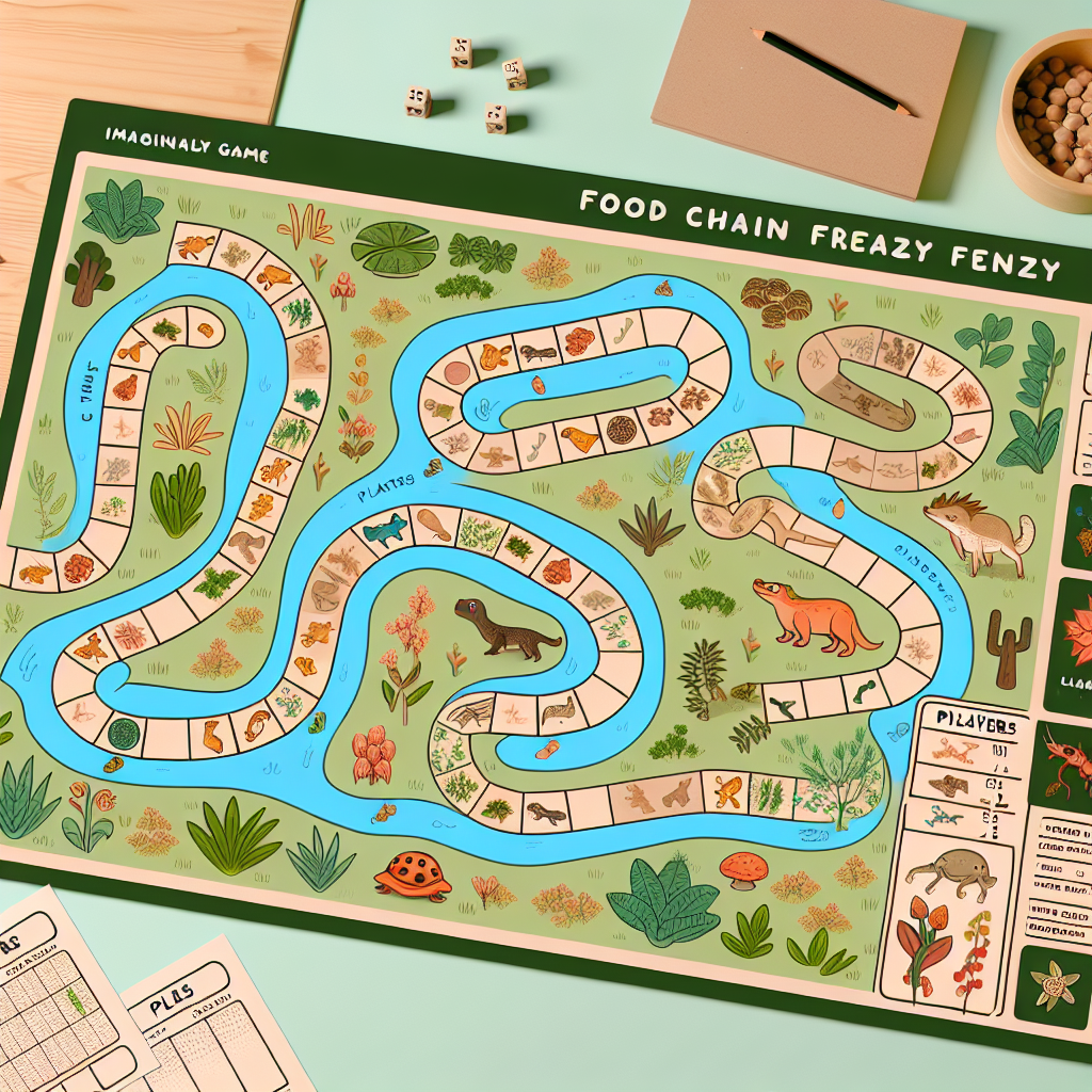 Food Chain Frenzy: A Board Game Adventure | Free PBL Lesson Plan ...