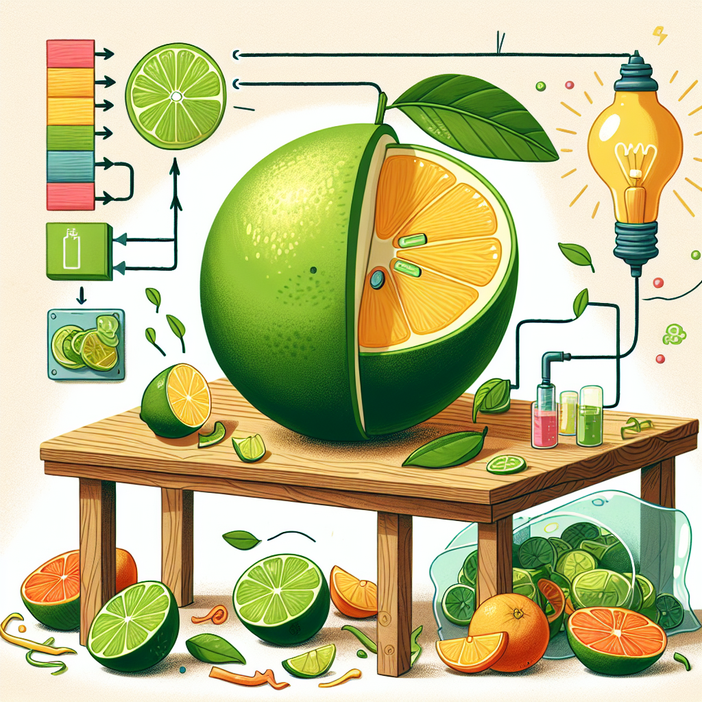 Lime Power: Generating Electricity from Citrus Waste | Free PBL Lesson ...