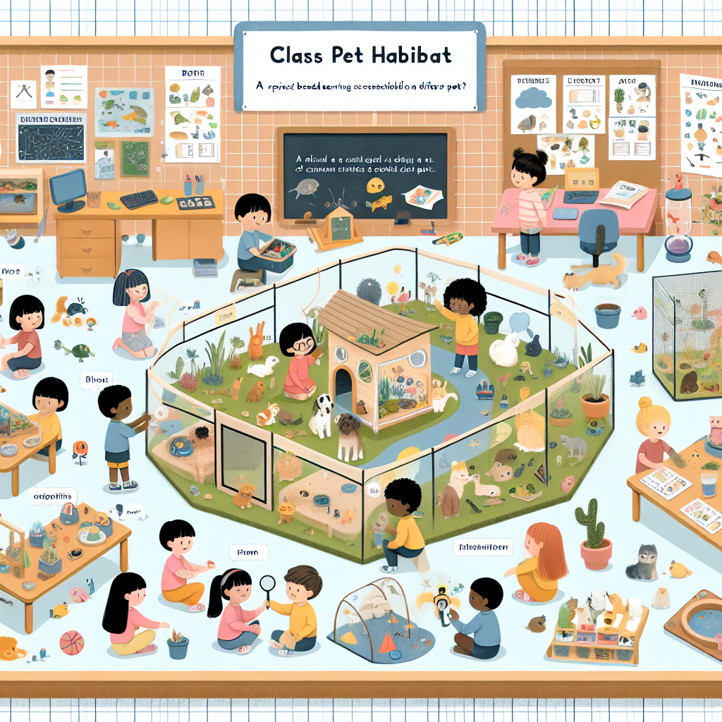 Class Pet Habitat Design: A 2nd Grade Science & Art Project | Free PBL ...