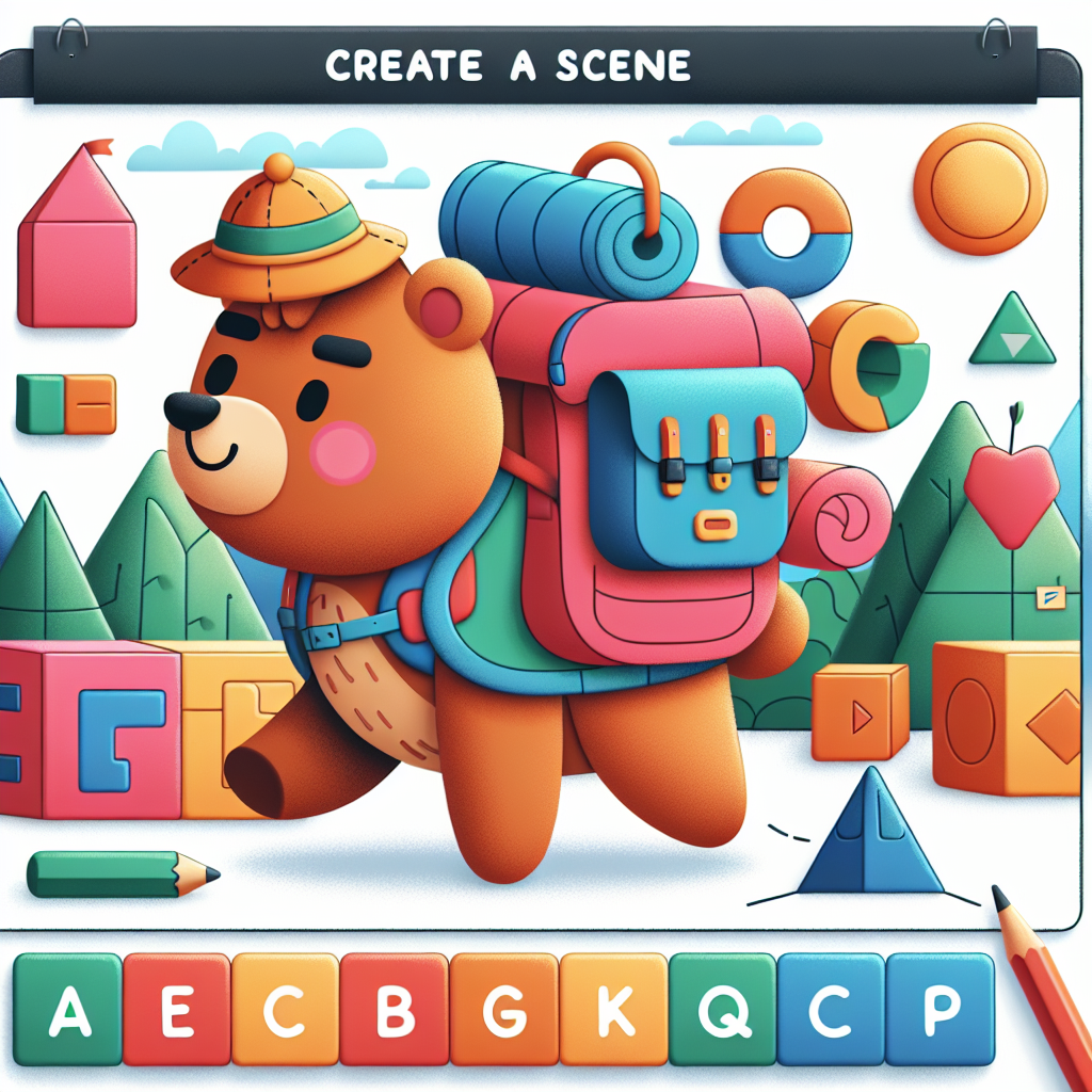 Backpack Bear's Amazing 'A' Adventure: A Kindergarten Journey | Free ...