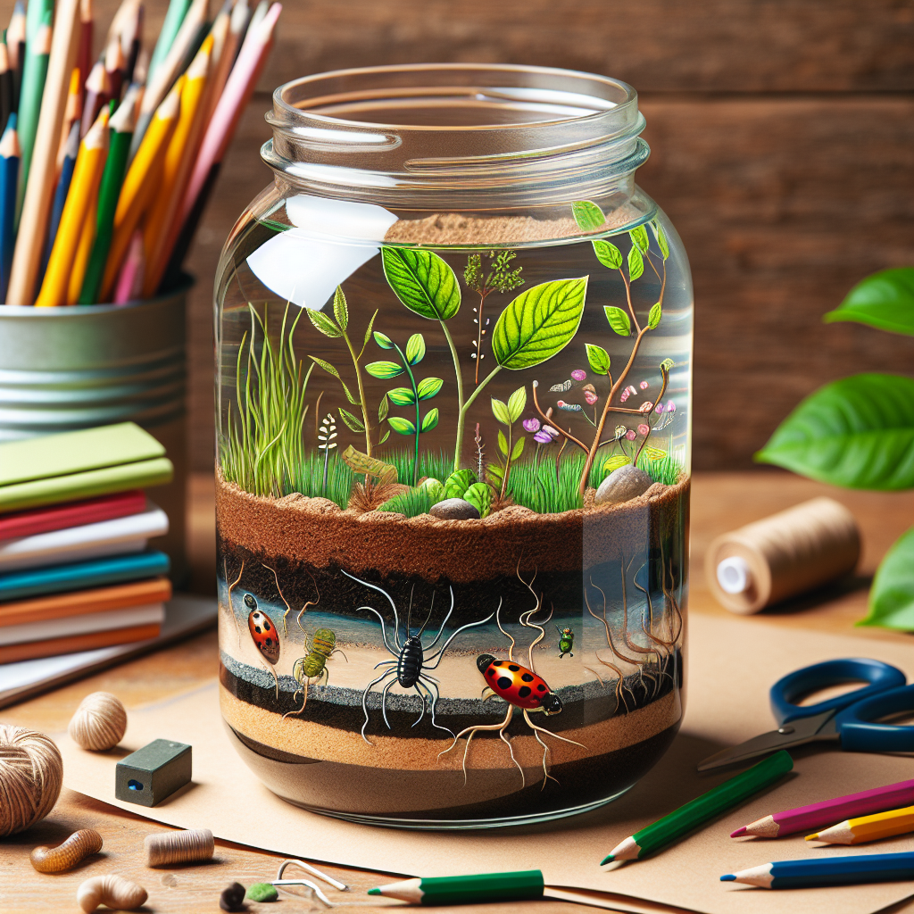 Ecosystem in a Jar: A First Grade Design Challenge | Free PBL Lesson ...