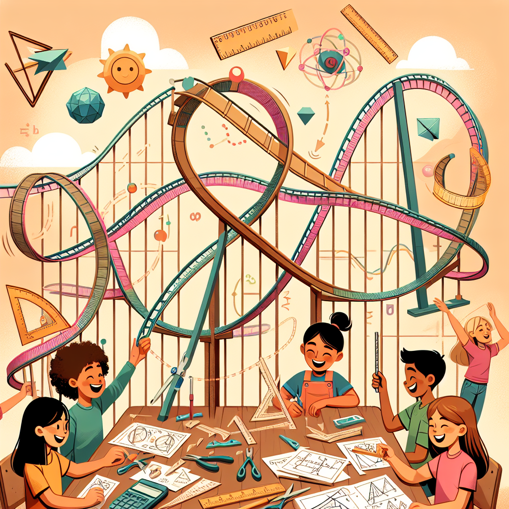 Paper Roller Coaster Challenge: Math, Physics, and Fun! | Free PBL ...