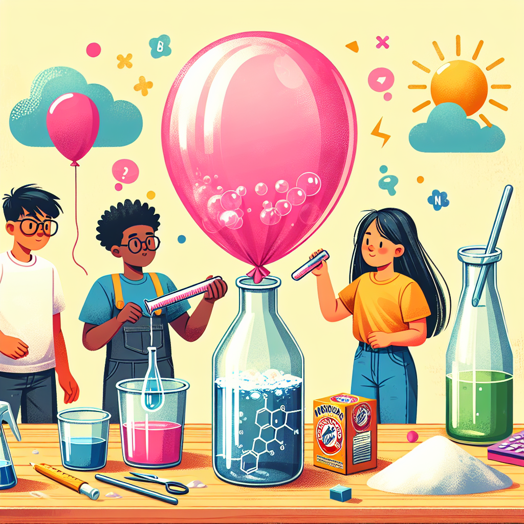 Balloon Inflation: A Chemical Reaction Experiment | Free PBL Lesson ...