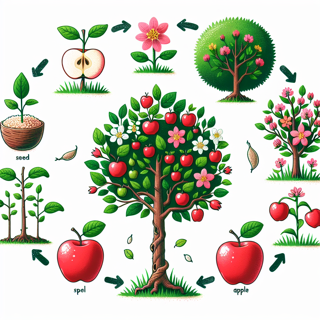 Apple Life Cycle: A Kindergarten Science Project | Free PBL Lesson Plan ...