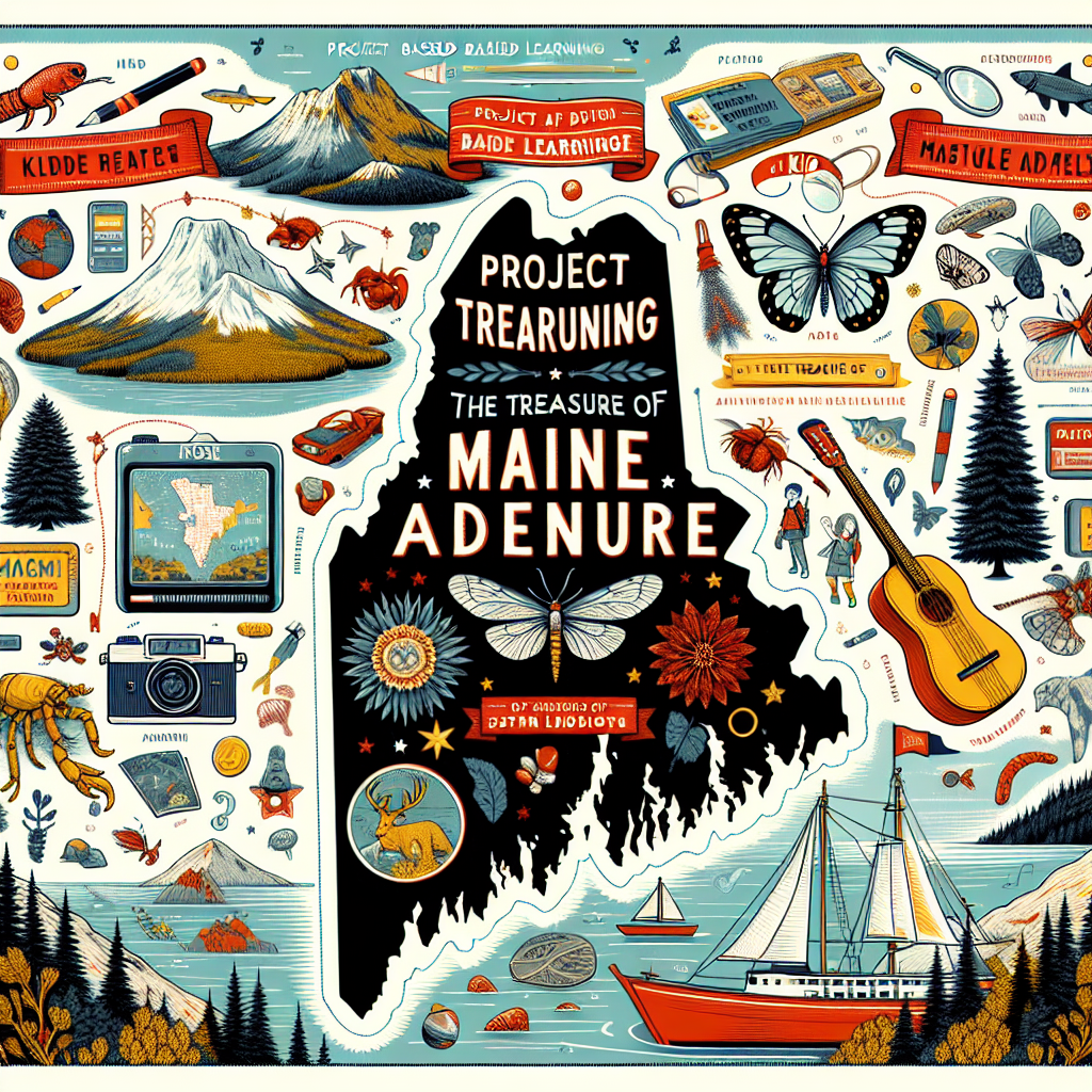 Maine's Treasures: A State Symbol Adventure | Free PBL Lesson Plan ...