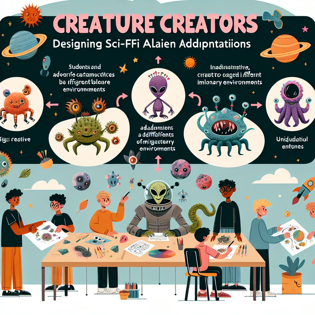 Creature Creators: Designing Sci-Fi Alien Adaptations | Free PBL Lesson ...