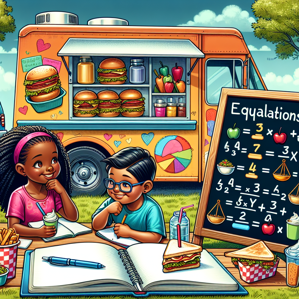 The Food Truck Startup: Solving Systems of Equations | Free PBL Lesson ...