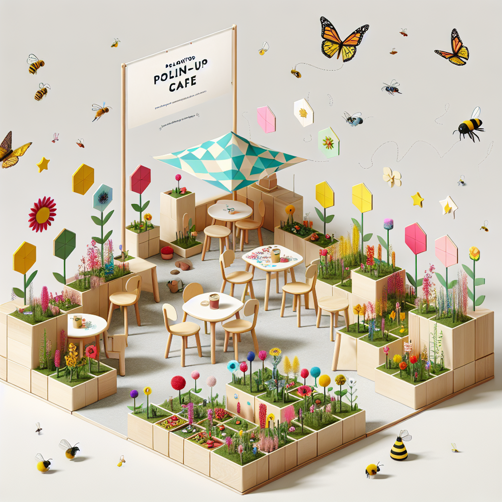 Pollinator Pop-Up Cafe: Designing Tiny Geometric Gardens | Free PBL ...